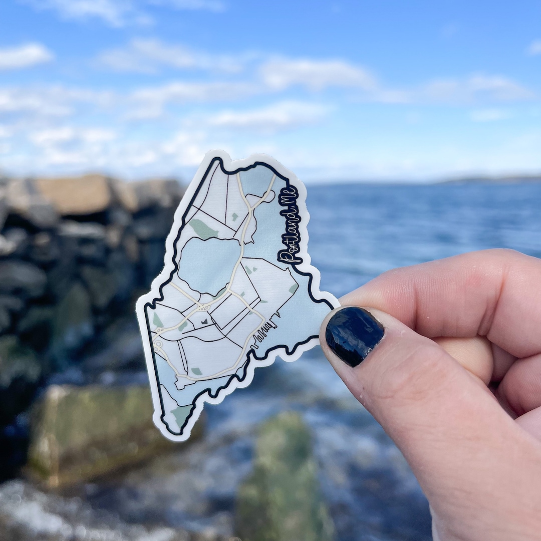 Maine Sticker, Portland Maine Sticker, Maine the Way Life Should Be ...