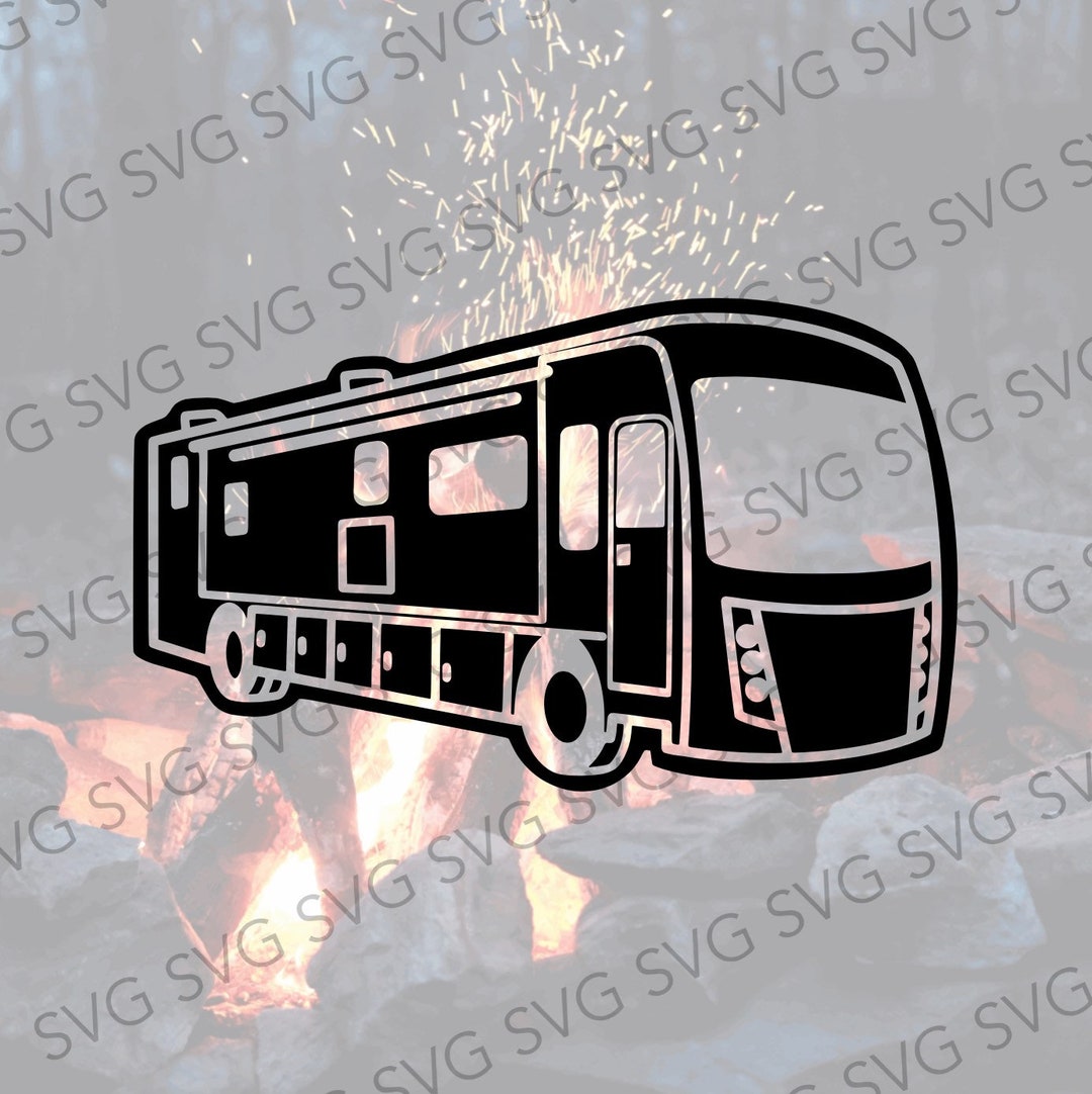 Class A SVG, Class A Camper, Camper SVG, Camper Cut File, Camper ...