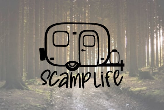 Scamp Life Scamp Decal Vinyl Decal Decal for Scamp Scamp - Etsy