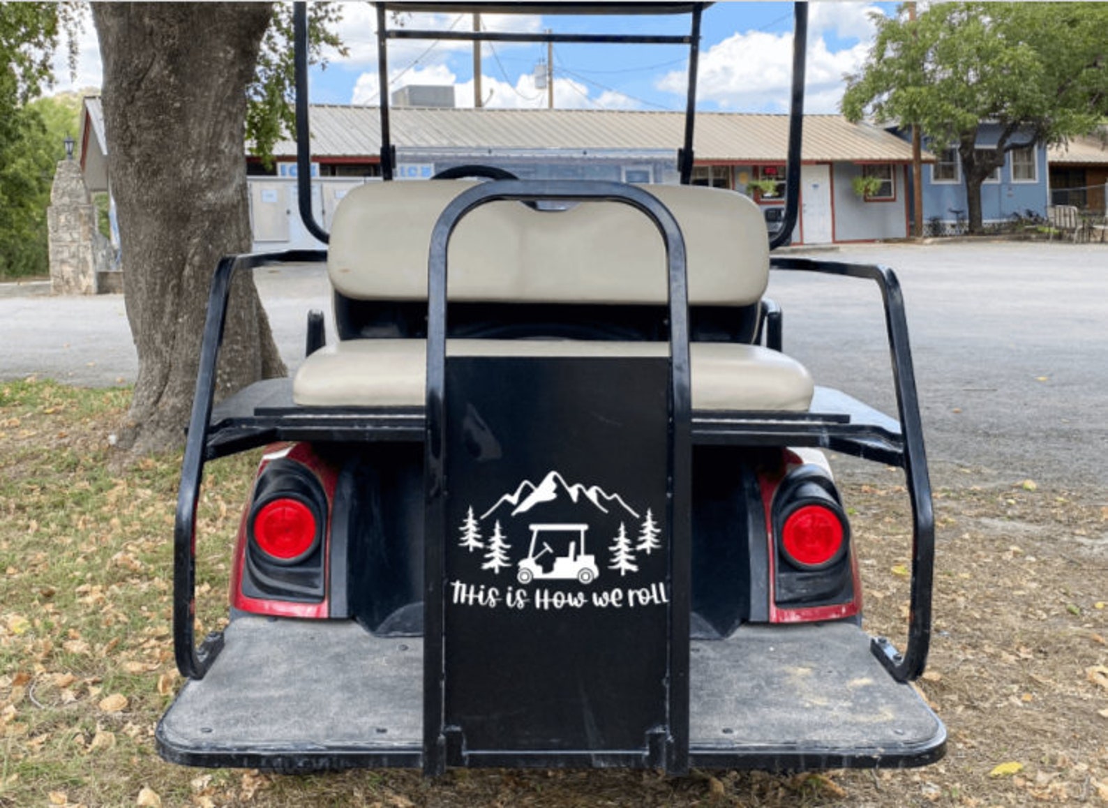 This is How We Roll Golf Cart Decal, Decal for Golf Cart, Sticker for ...