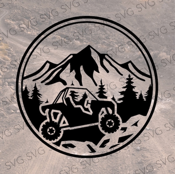 Side by Side SVG Offroading Vehice Sxs Cut File Camping - Etsy