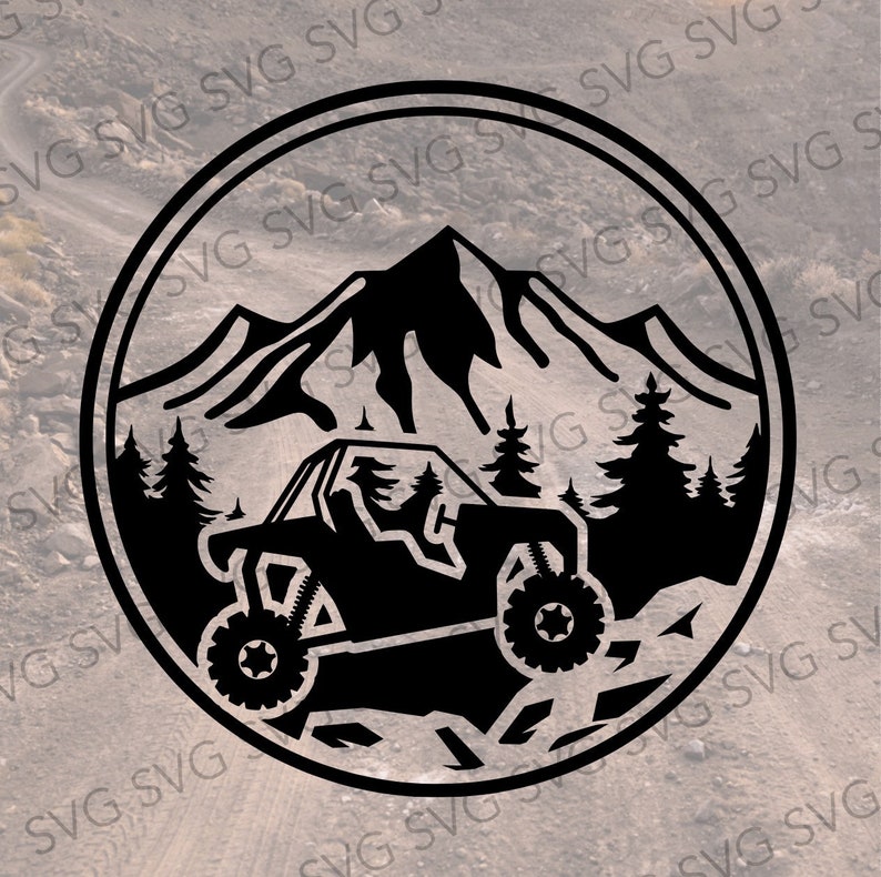 Side by Side SVG, Offroading Vehice, Sxs Cut File, Camping SVG, off ...