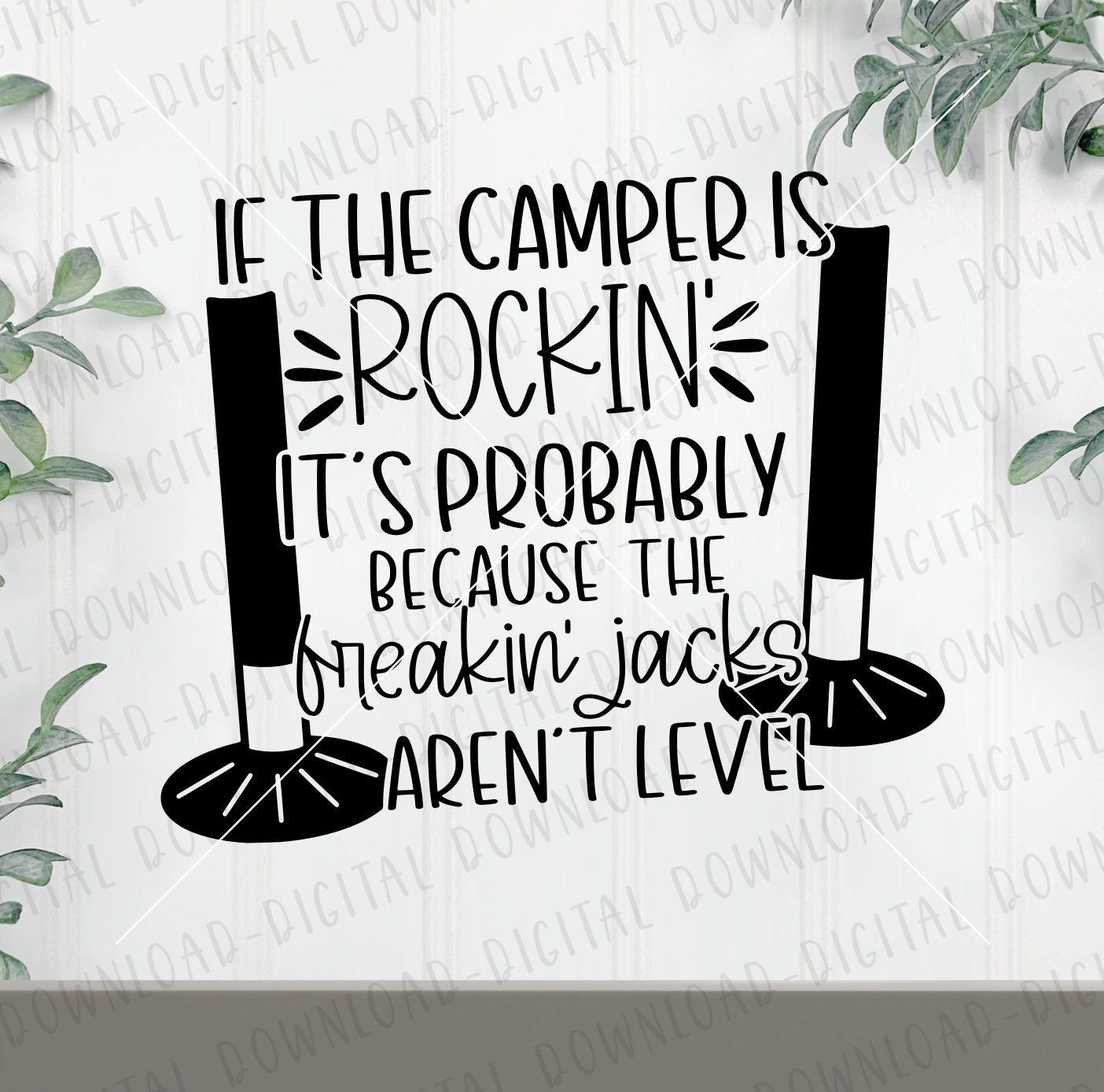 If the Camper is Rockin SVG, Funny Camper SVG - Etsy
