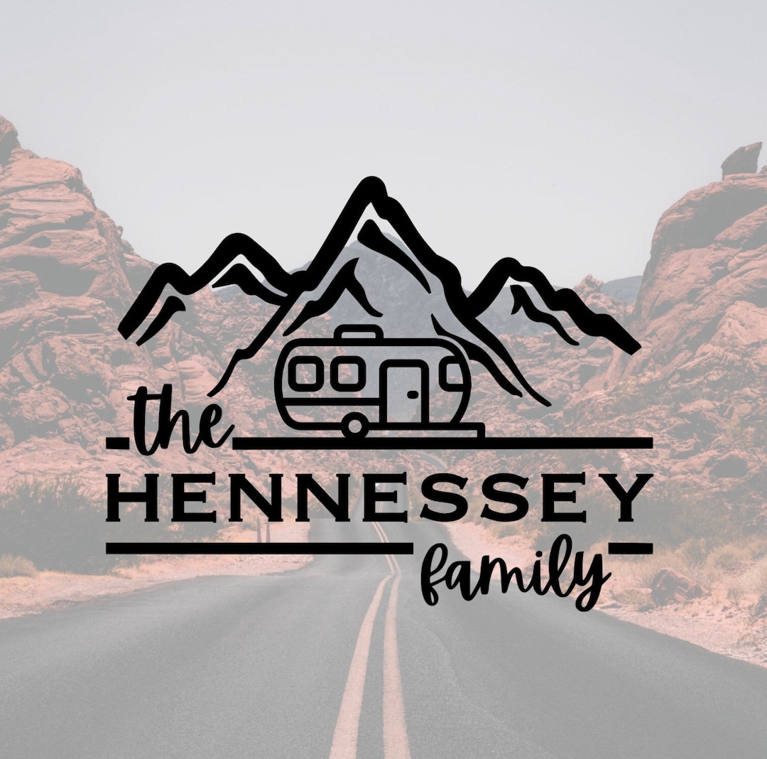 Personalized Camp Decal, Personalized Camper Decal, Travel Trailer ...