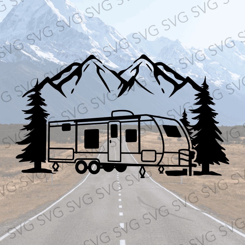 Camper Svg - Etsy