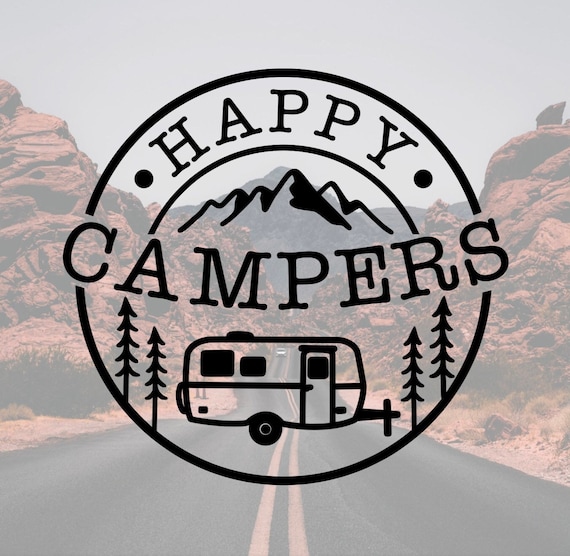 Scamp Decal Happy Campers Decal Happy Campers Scamp Decal - Etsy