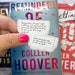 Too Late Sticker, Colleen Hoover Books Sticker, Coho Sticker, Coho ...