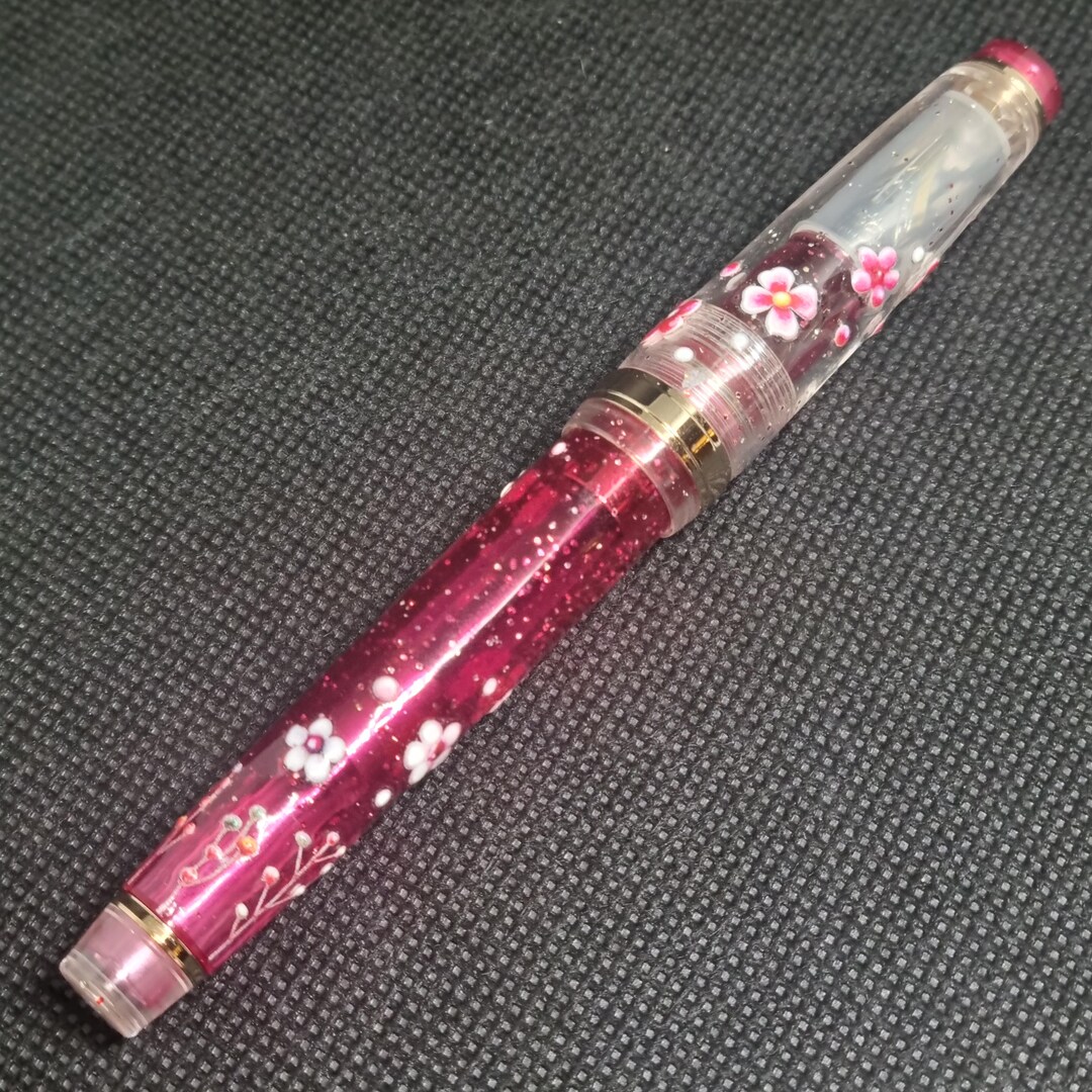 Cherry Blossom Fountain Pen – One of a Kind - Etsy