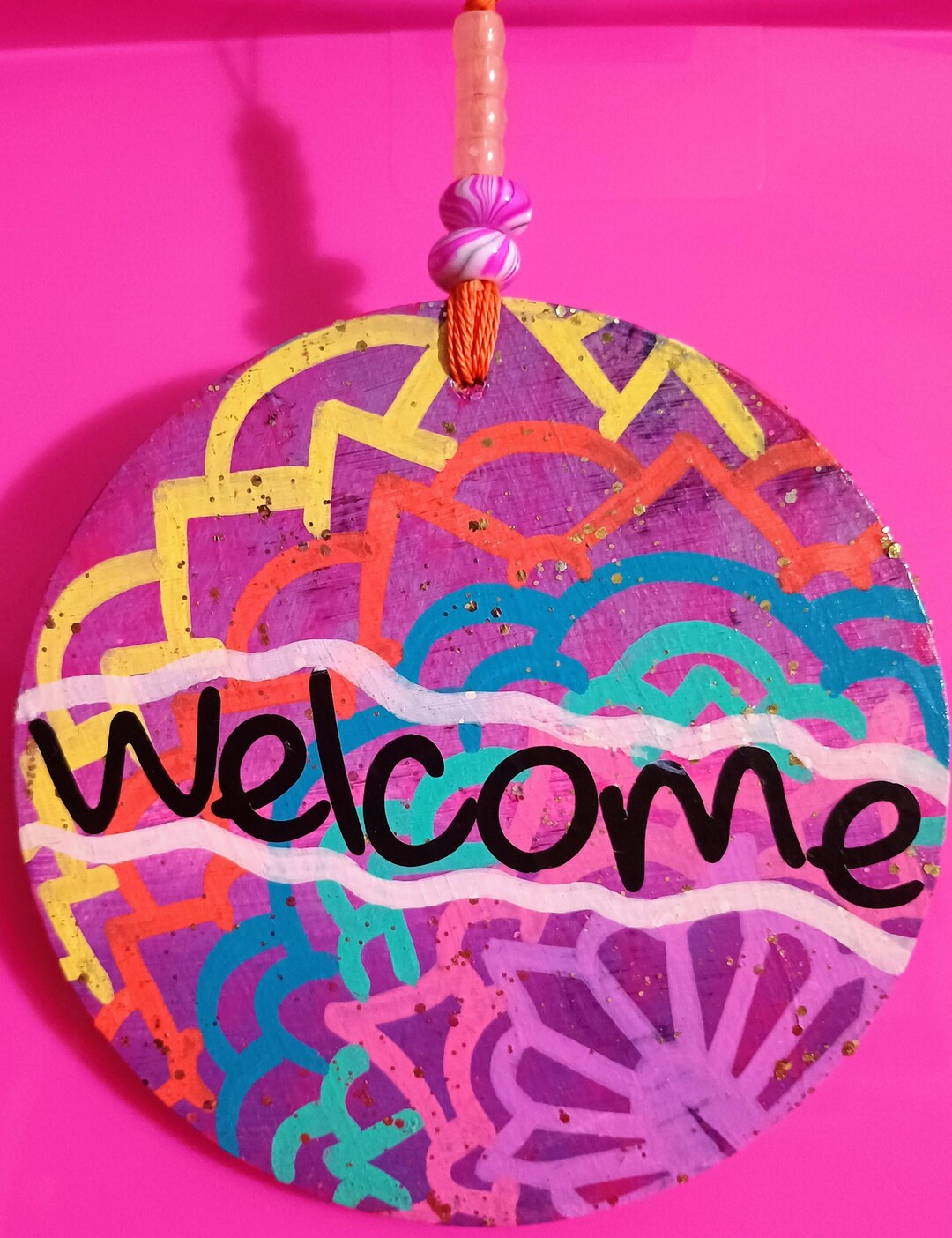 Welcome!...... (now You Can) Go.... Door Sign - Etsy
