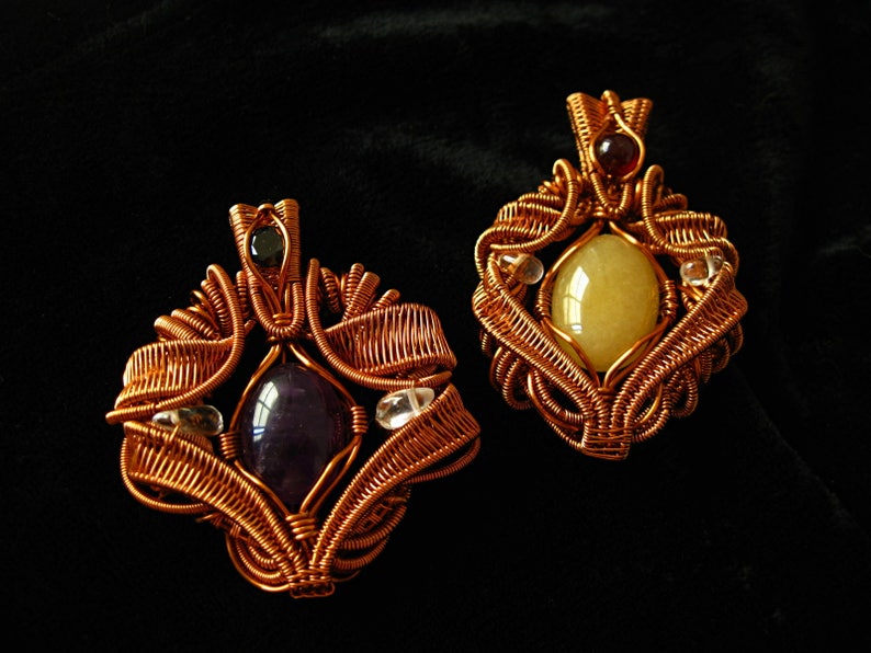 Wire Wrap Tutorial DIY Wire Wrapping Heady Complex - Etsy