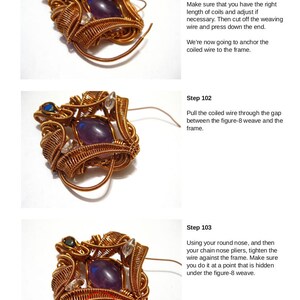 Wire Wrap Tutorial, DIY Wire Wrapping, Heady Complex Multi-stone ...