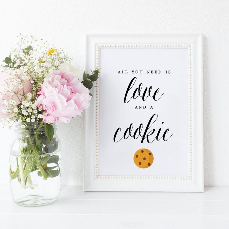 Cookie Bar Signs - Etsy