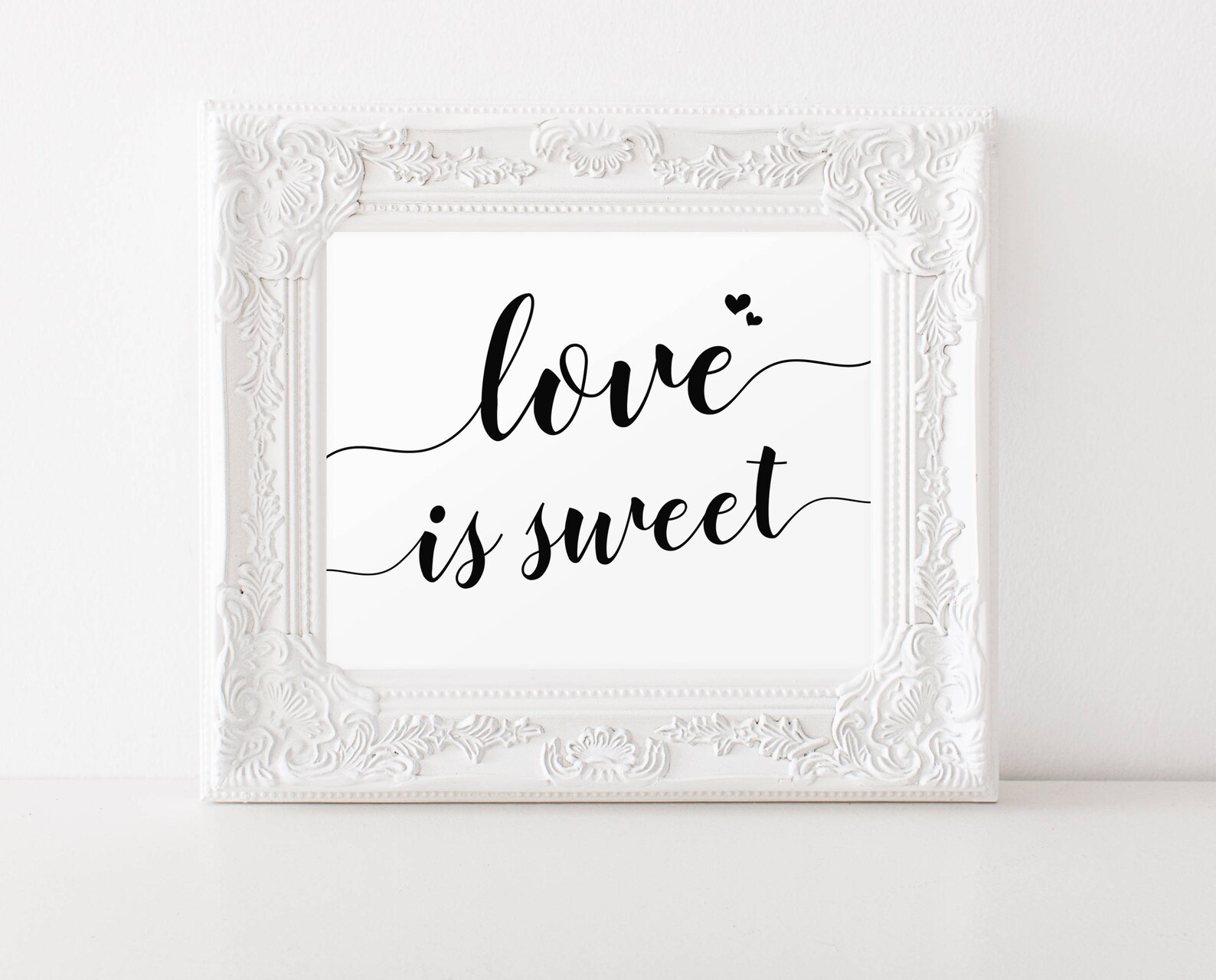 Printable Love is Sweet Sign, Printable Candy Bar Sign, Candy Bar Sign ...