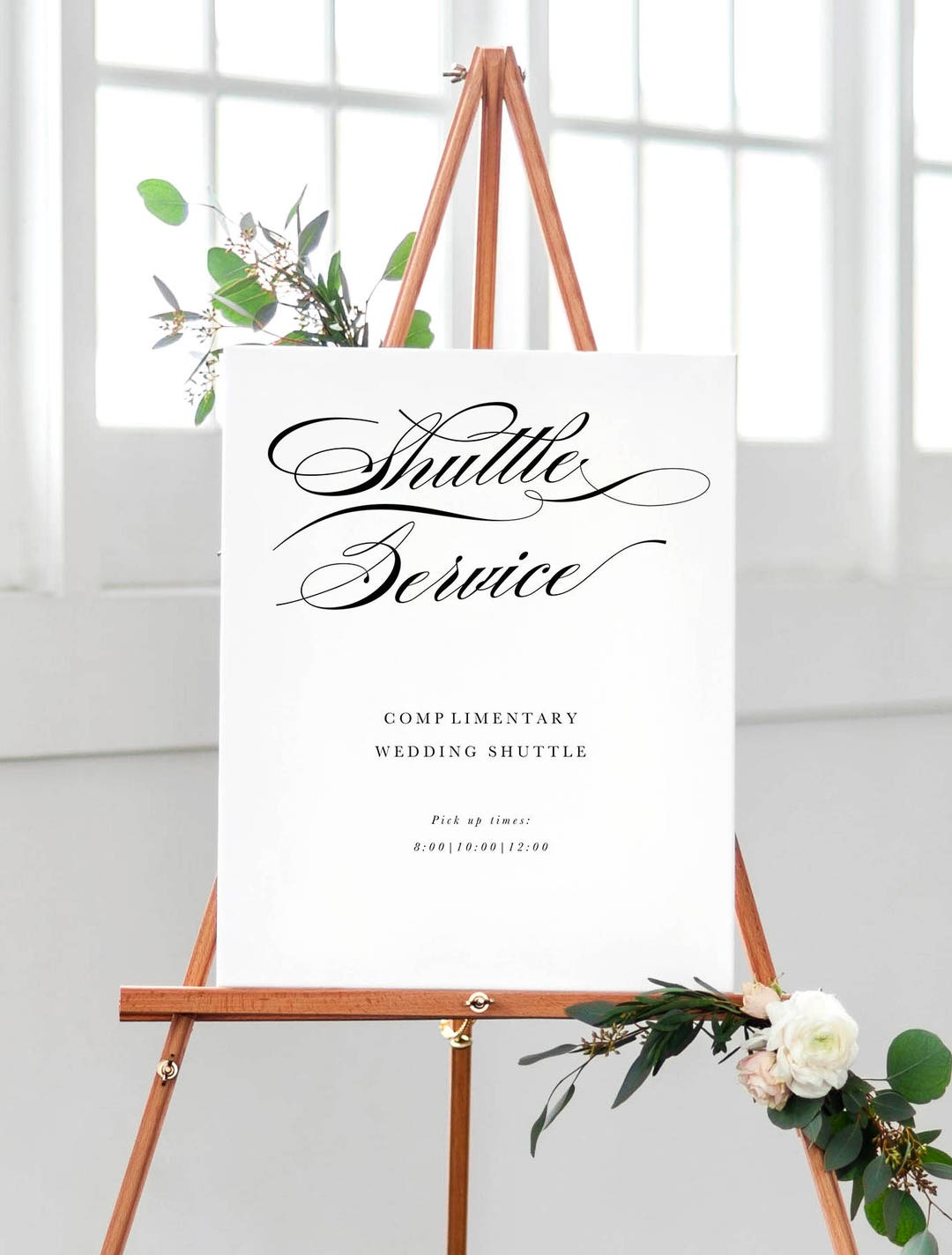 Wedding Shuttle Service Sign, Wedding Shuttle, Hotel Shuttle Pick up ...