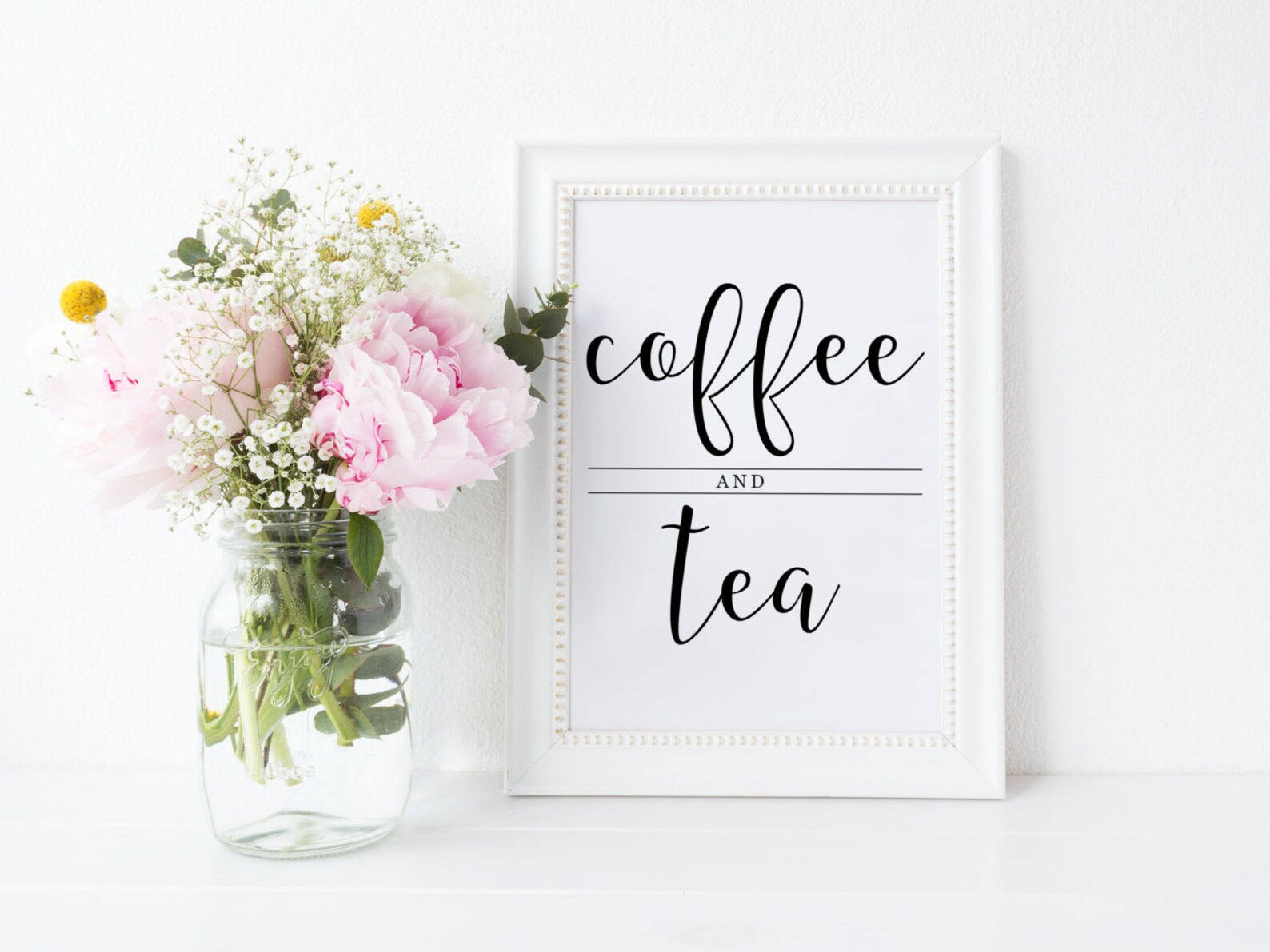 Coffee and Tea Sign Coffee Sign Tea Sign Printable Coffee - Etsy