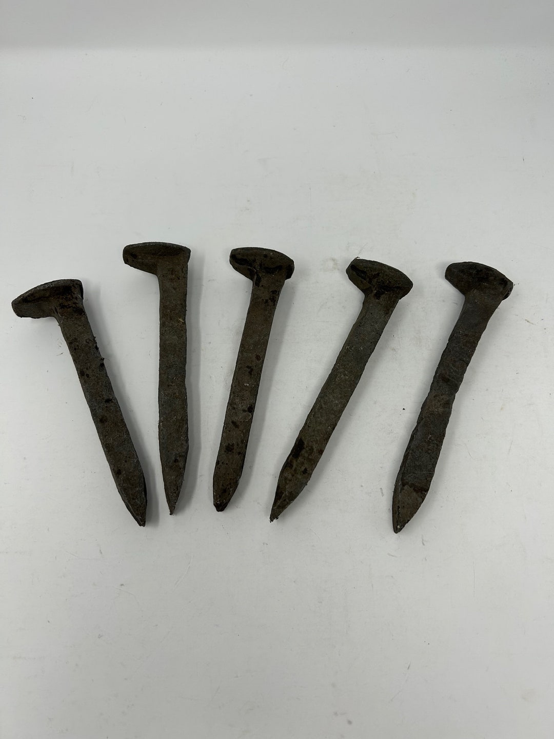 Old Railway Spikes Set of 5 - Etsy