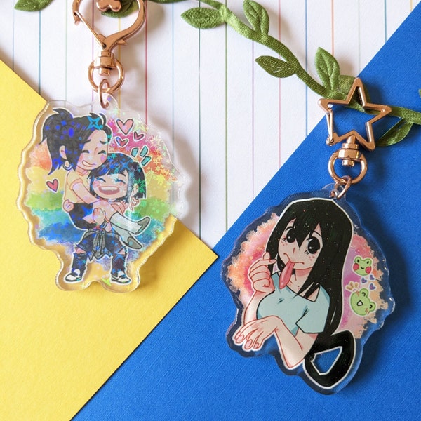 My Hero Academia Keychain - Etsy