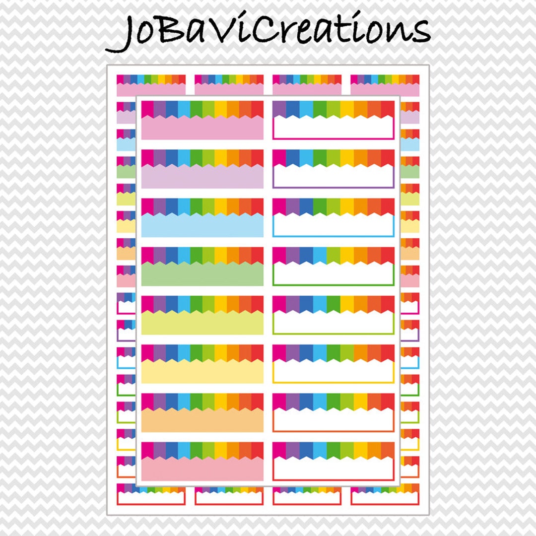 Glam Planner Stickers Printable: Party Celebrations Labels - Etsy