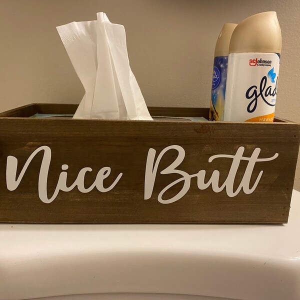 Back of Toilet Box - Etsy