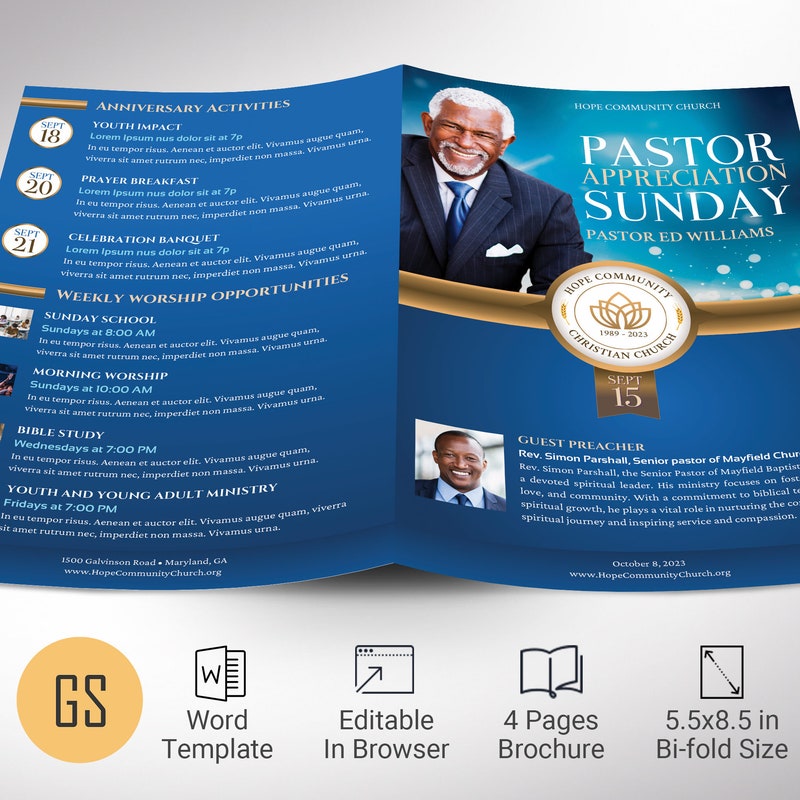 Ordination Program Booklet - Etsy