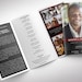 Red Rock Legal Trifold Funeral Program Template Word - Etsy