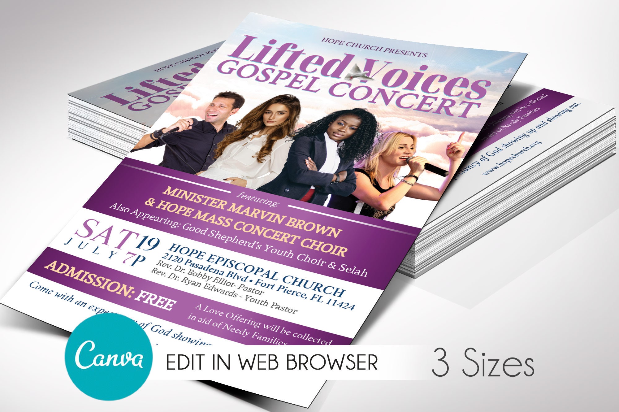 Christian Concert Flyer