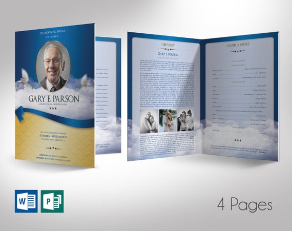 Funeral Program Background Images