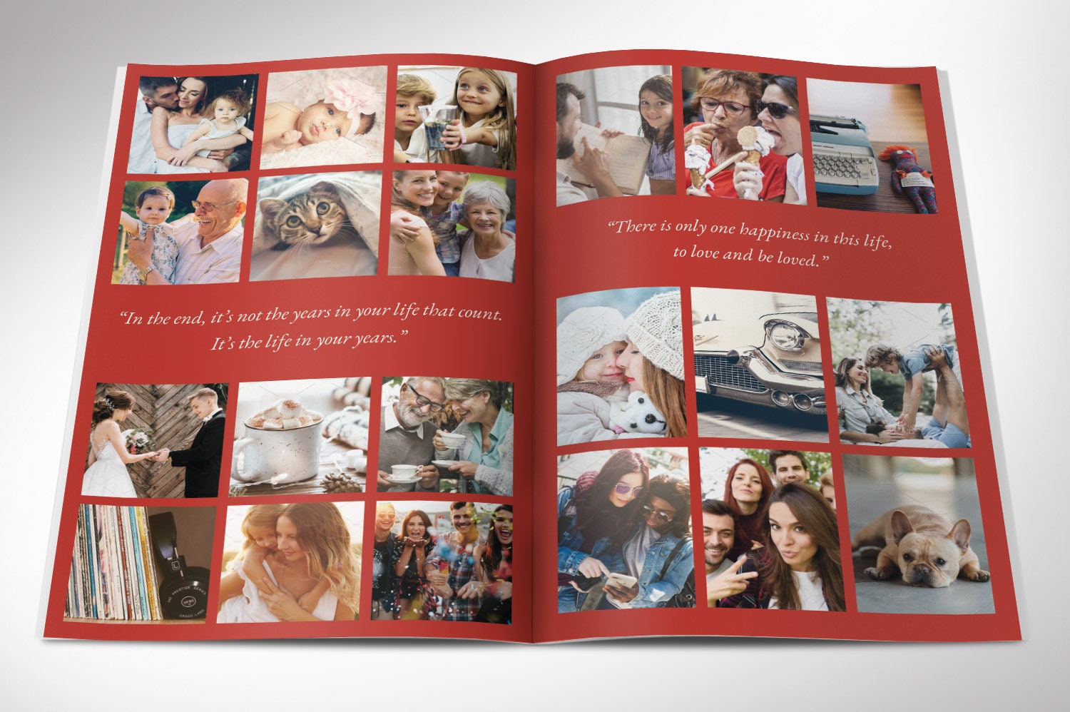Cherry Funeral Program Template: Celebration of Life, 8 Pages (word ...