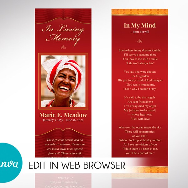 Red Funeral Background - Etsy