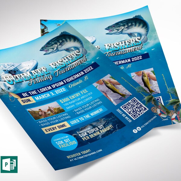 Fishing Banner Svg - Etsy