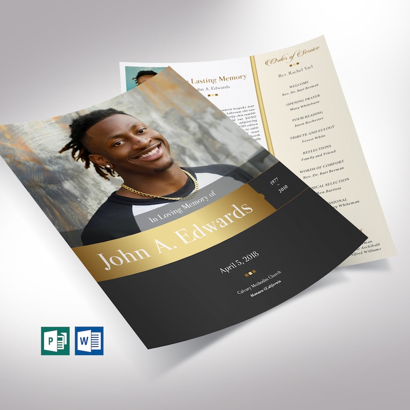 One Page Program - Etsy