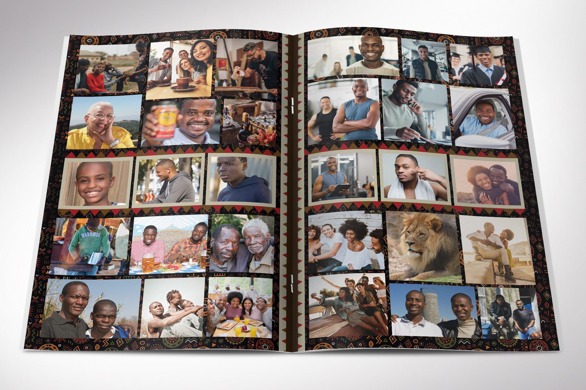 African Funeral Program Template: Celebration of Life, Obituary (canva ...