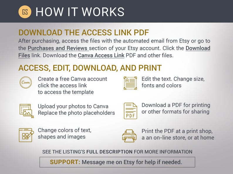 Blue Funeral Program Template Canva Trifold Magazine Style Obituary ...