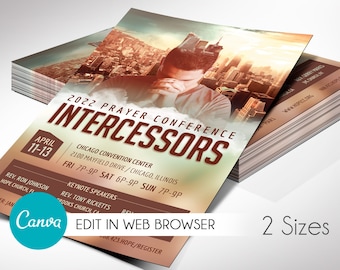 Conference Canva Template - Etsy