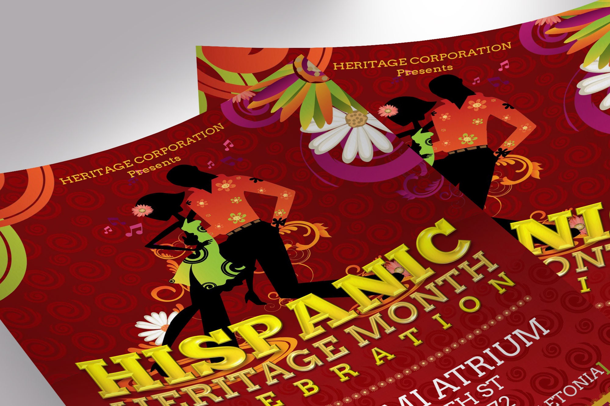 Hispanic Heritage Month Flyer Template for Word and Publisher - Etsy