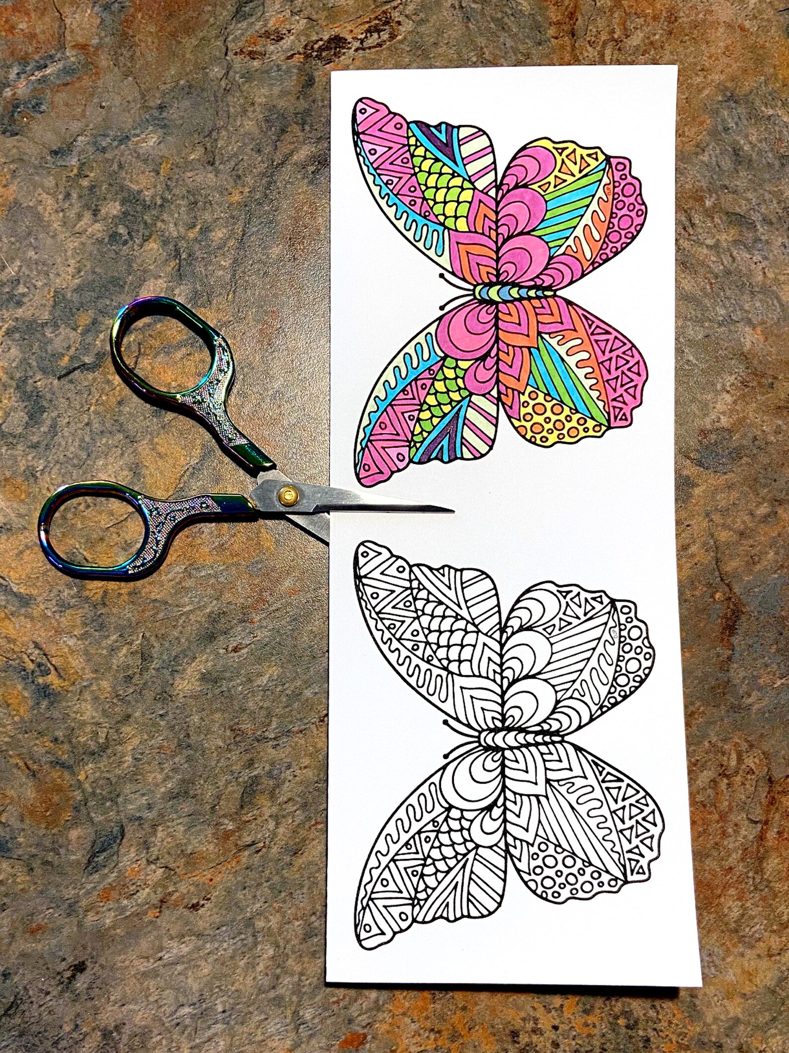 Butterfly Greeting Card Blank All-occasion Card Printable - Etsy