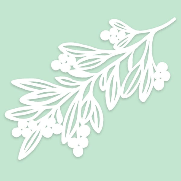 Mistletoe Svg - Etsy
