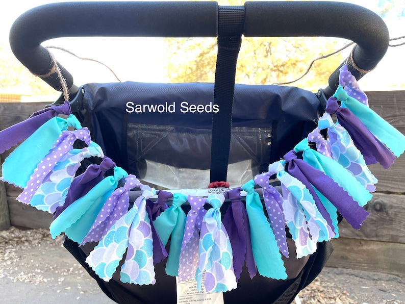 Stroller Identifier Tag Fabric Banner Stroller Finder - Etsy