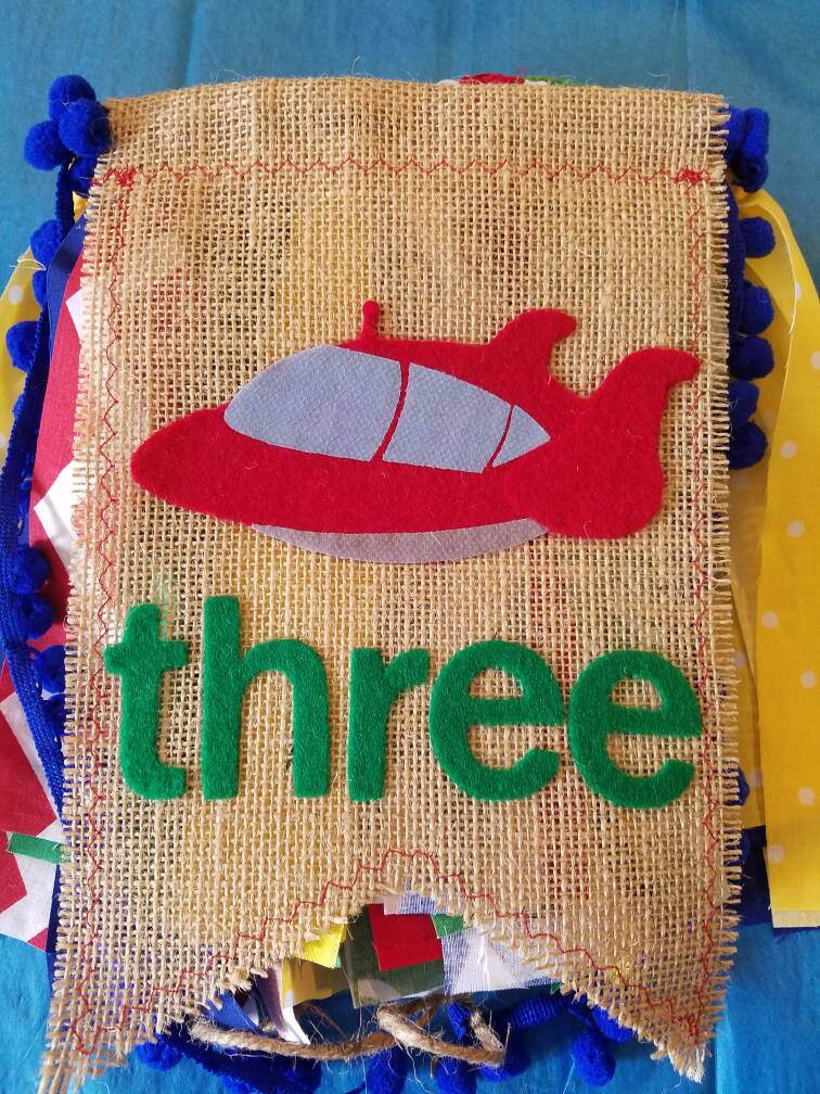Rocket Ship, Einstein Fabric Banner, Highchair, Cake Smash, Photo Shoot ...