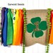 Rainbow St Patrick's Day Fabric Banner Cake Smash Banner - Etsy
