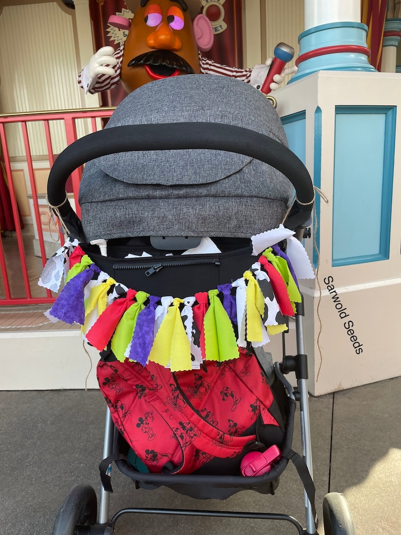 Cowboy and Space Ranger Stroller Banner - Etsy