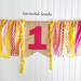 Pink Lemonade Lemonade Sunshine Fabric Banner Highchair | Etsy
