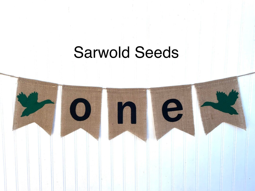 Duck Hunting First Birthday Banner - Etsy