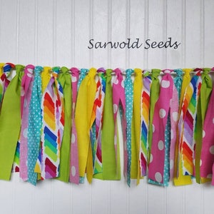 Candy Land, Candy Shoppe Fabric Banner, Highchair Banner, Birthday ...