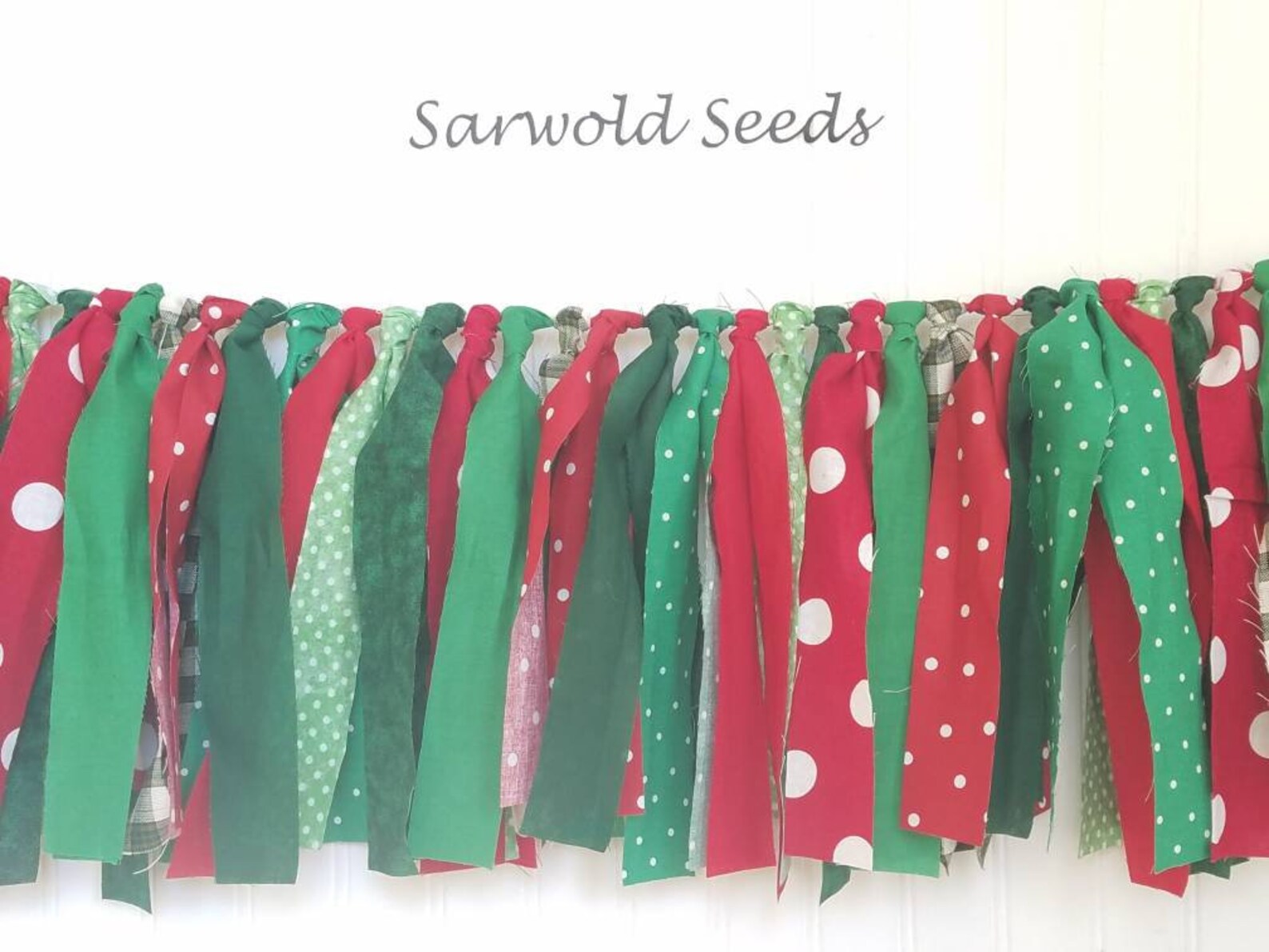 Christmas Fabric Banner Cake Smash Banner Birthday Banner | Etsy