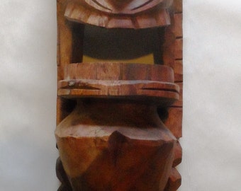 Tiki carving | Etsy