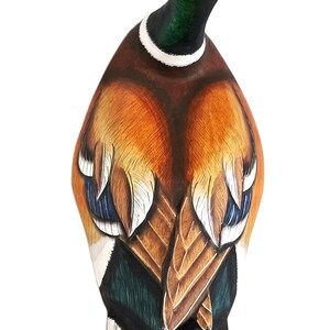 Duck Wood Carving, (mallard) Sculpture Number Dkml9.5. - Etsy