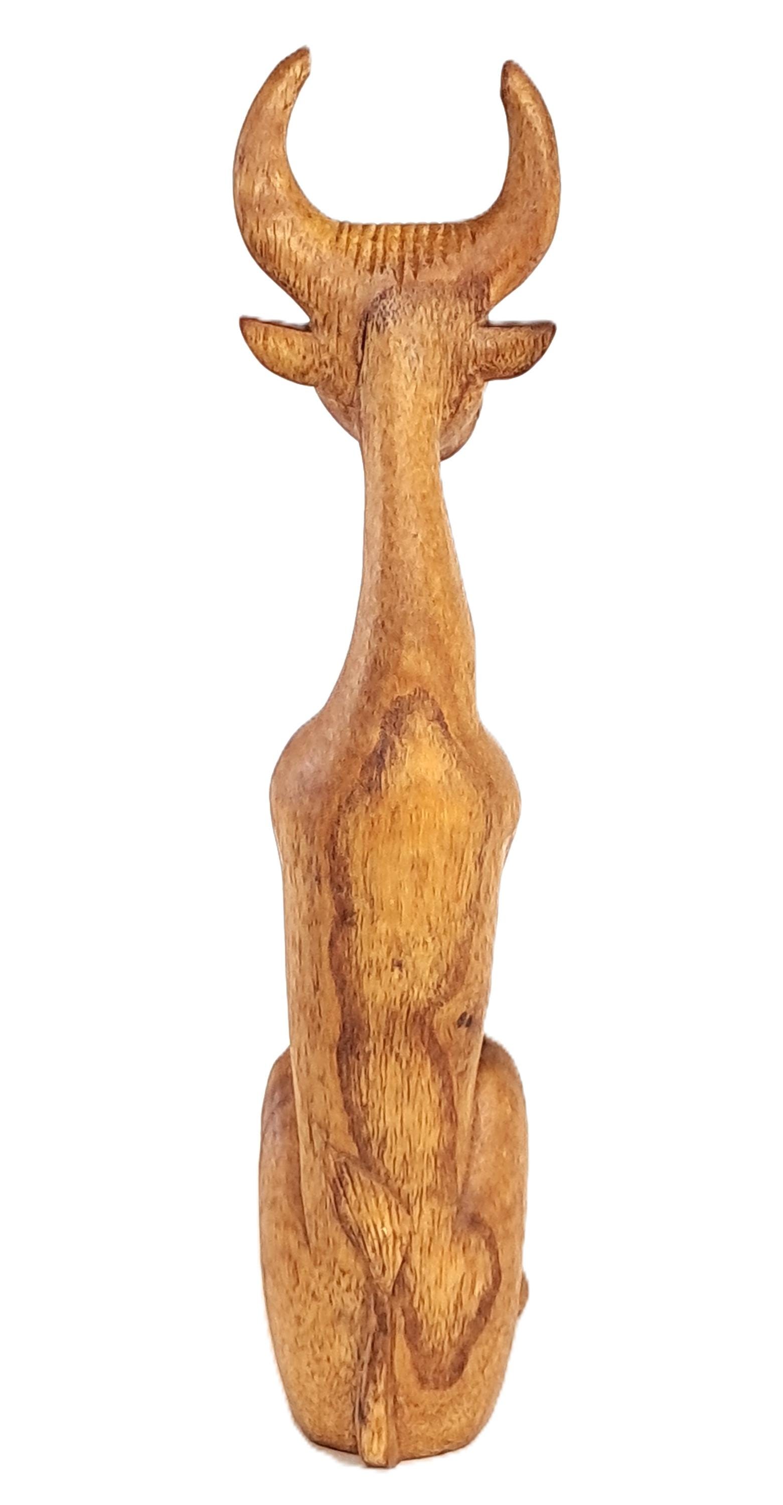 Cow Wood Carving. - Etsy