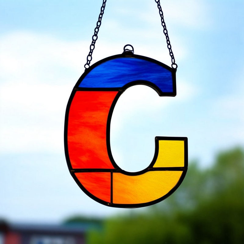 Stained Glass Letters - Etsy