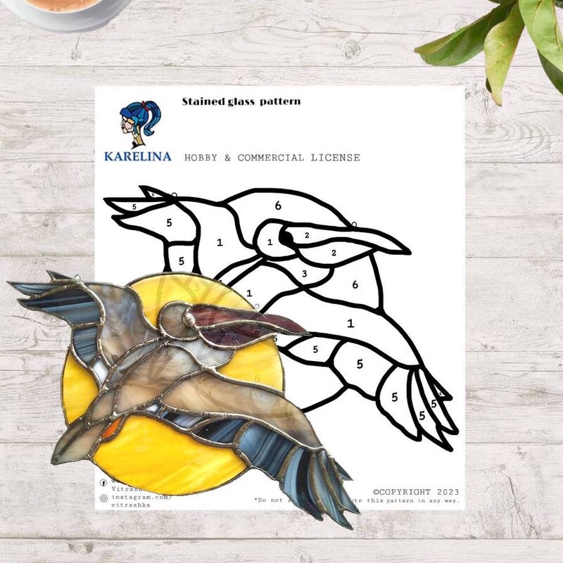 Pelican Pattern - Etsy